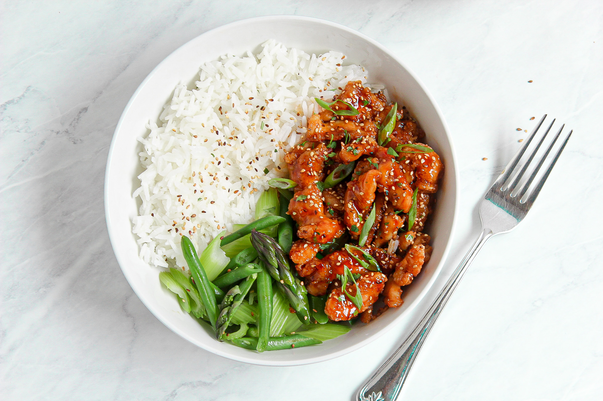 Crispy Sweet & Tangy Chinese Chicken - Raise a Fork
